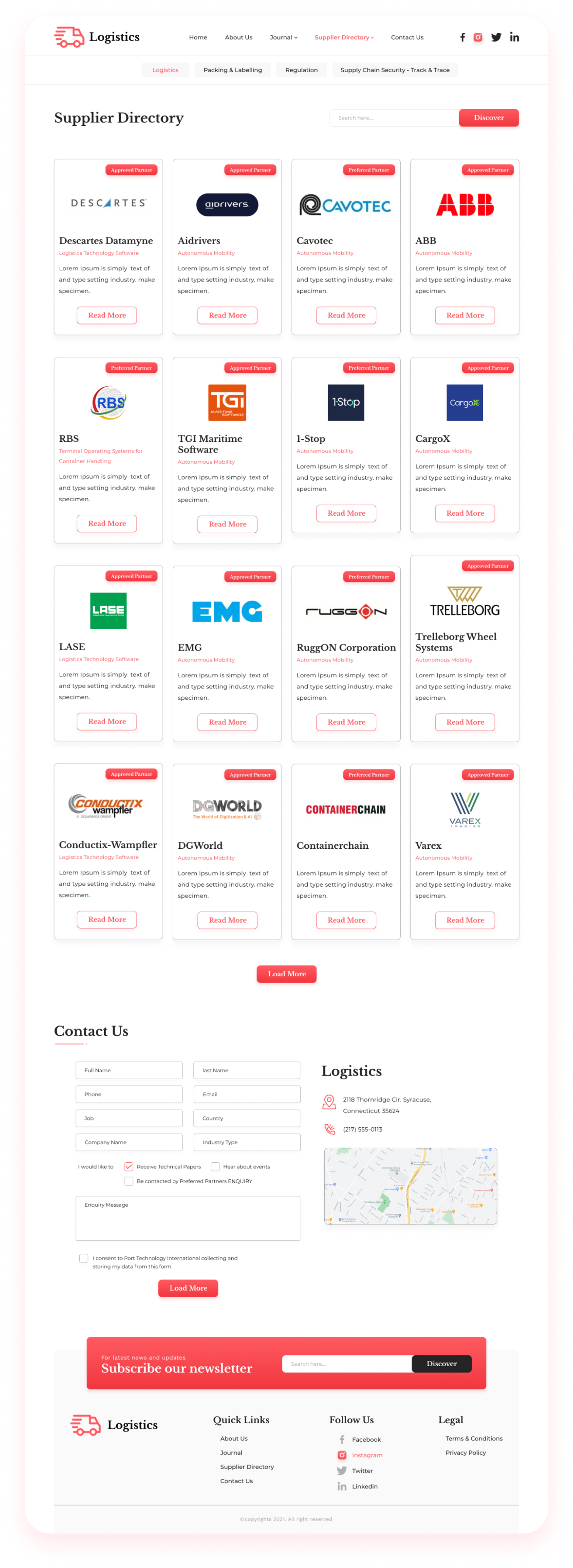 DecodeUp portfolio Gallery